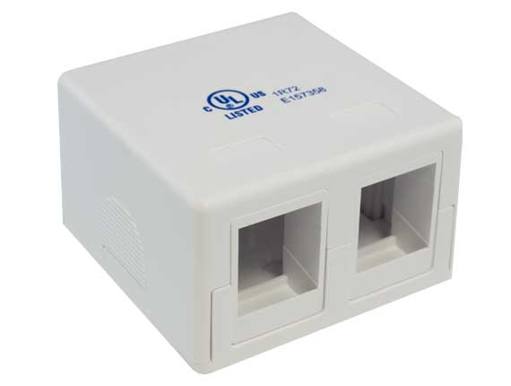 Cat5e Punch Down Junction Box (110 Style) | Cable Leader
