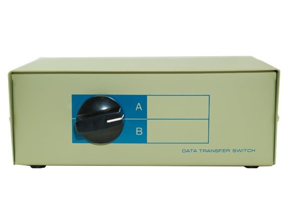 4-way DB25 Manual Data Switch Box