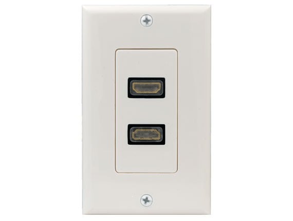 Wall Plates for Cables - Keystone, HDMI, & More