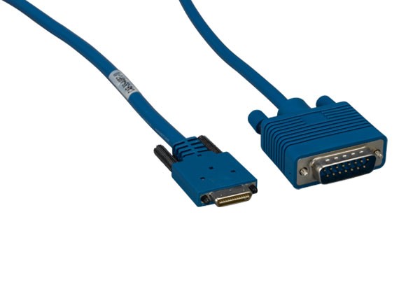10ft Cisco Smart Serial Cable 26-pin Male to DB15 Female (CAB-SS-X21FC)