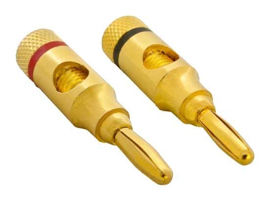 speaker cable plug types