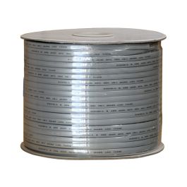 1000ft 26 AWG 8-Conductor Silver Satin Modular Cable Reel