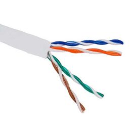 1000ft Cat5e 350 MHz UTP Solid Bulk Ethernet Bare Copper Cable, Riser