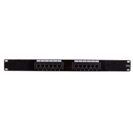 12-port Cat5e 110 Type Patch Panel (568 A/B Compatible) | Patch Panel