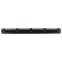 24-port Cat5e 110 Type Patch Panel (568 A/B Compatible) | Patch Panel