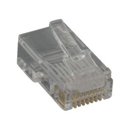 Cat5 Modular Plug for Round Stranded Cable, 100pcs/Bag