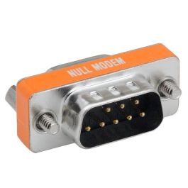 DB9 Male to Female Null Modem Mini Adapter