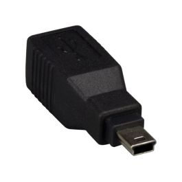 USB Type B Female to Mini B 5-pin Male Adapter