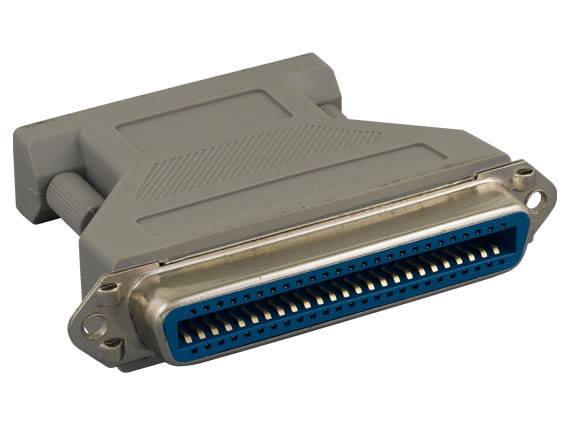 DB25 Female to CN50 Male SCSI-1 Adapter