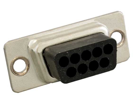 DB9 Female Crimping Housing Connector