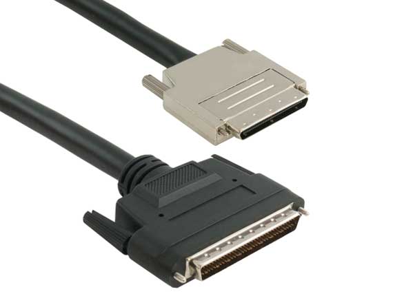 3ft VHDCI 0.8mm 68-pin M/M Cable